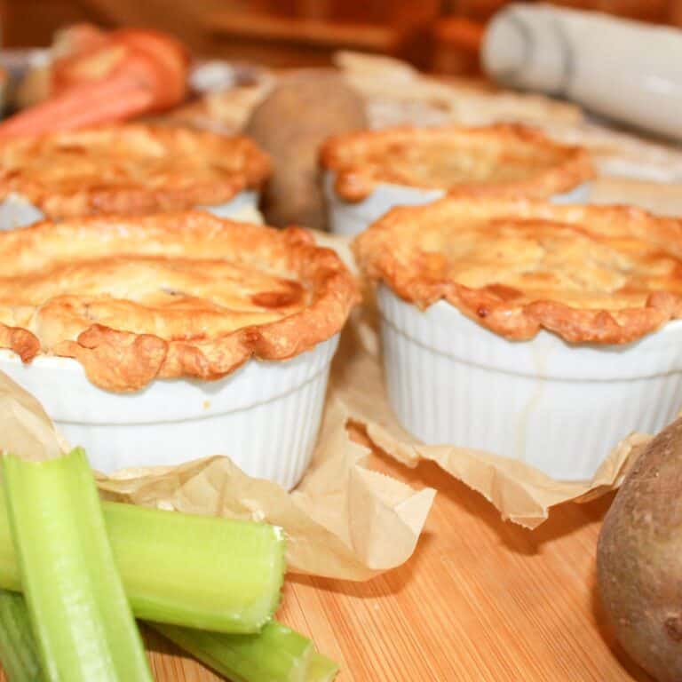 Mini Beef Pot Pies - Home at Cedar Springs Farm