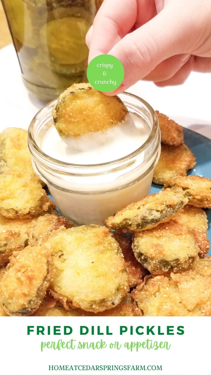 Southern Fried Dill Pickles - Home at Cedar Springs Farm