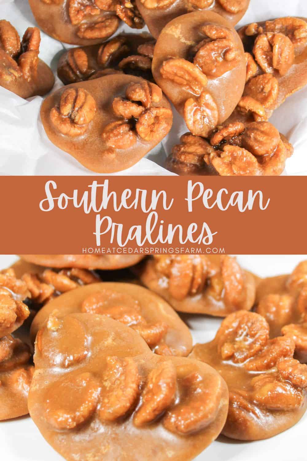 Southern Pecan Pralines Recipe - Home at Cedar Springs Farm