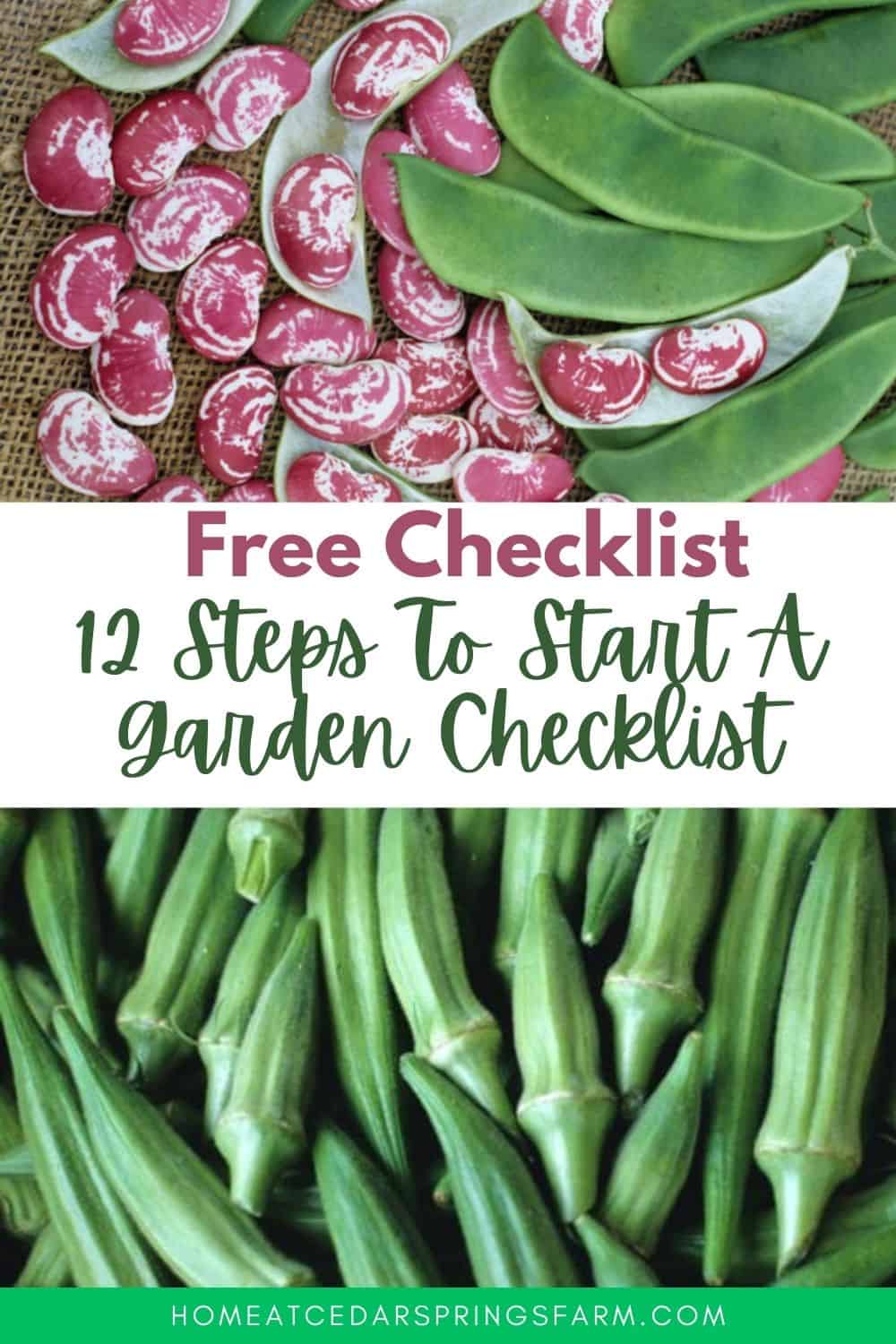 A Perfect Garden Checklist - Home at Cedar Springs Farm