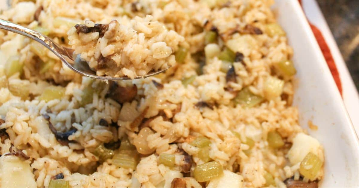 Rice Dressing - Home at Cedar Springs Farm