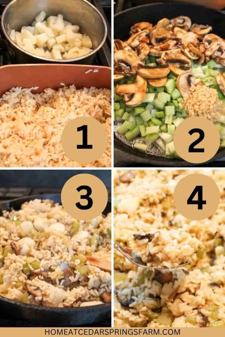 Easy Rice Dressing Recipe - Home at Cedar Springs Farm