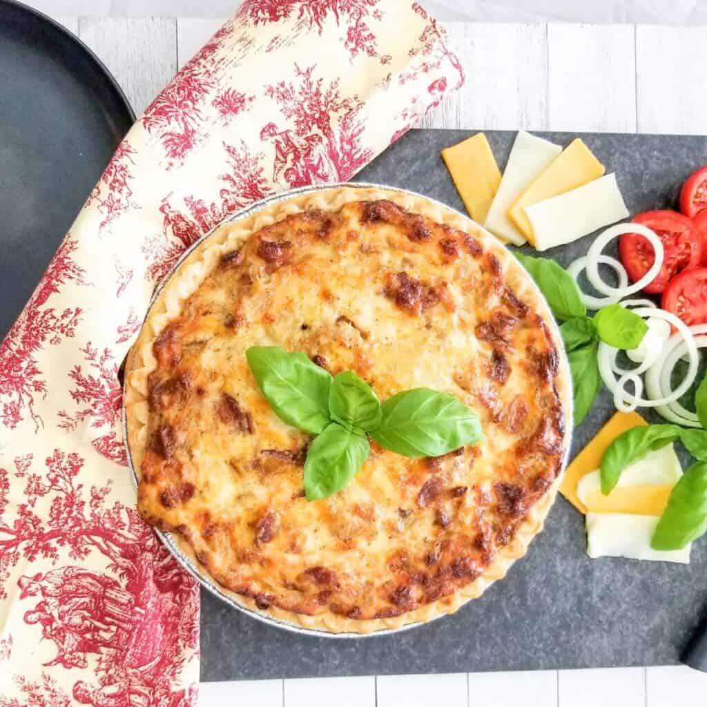 Southern Tomato Pie - Home at Cedar Springs Farm