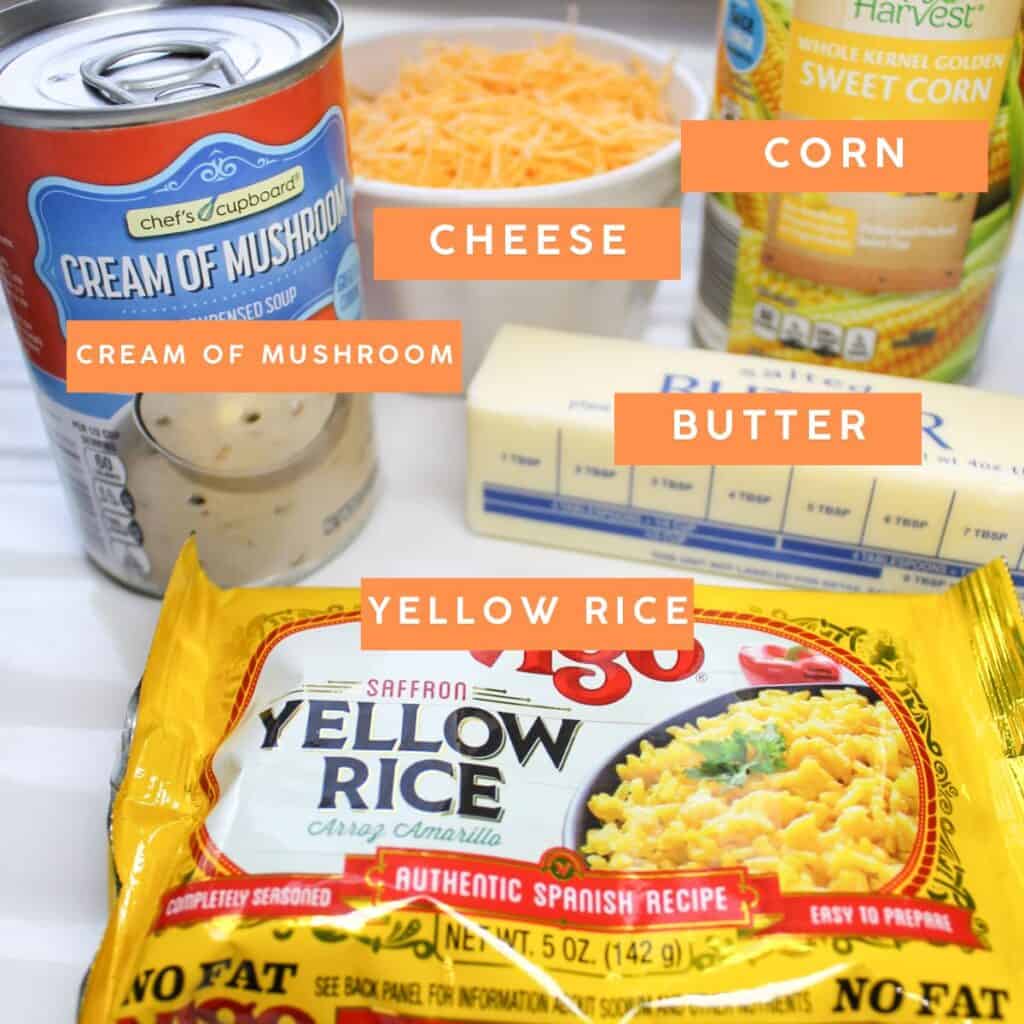 The Best Yellow Rice and Corn Casserole - Home at Cedar Springs Farm
