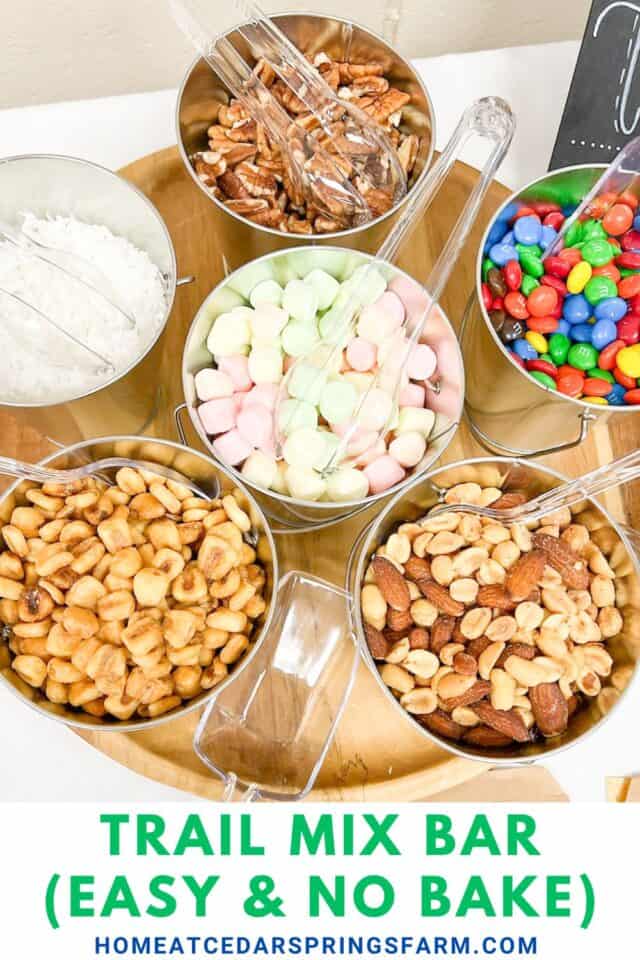 Trail Mix Bar (Easy & No Bake) - Home at Cedar Springs Farm